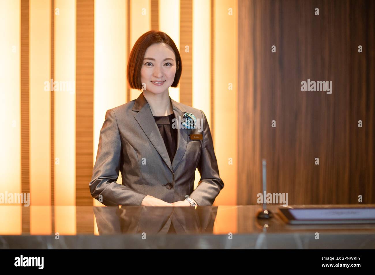 Portraits of Hotel Staff Stock Photo - Alamy