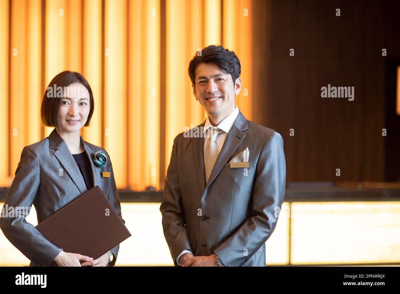 Portraits of Hotel Staff Stock Photo - Alamy