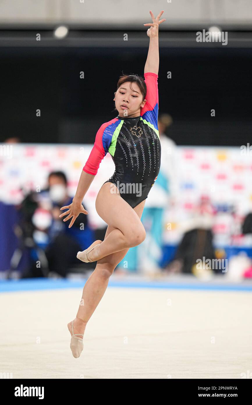 Tokyo, Japan. 20th Apr, 2023. Urara Ashikawa Artistic Gymnastics : The ...