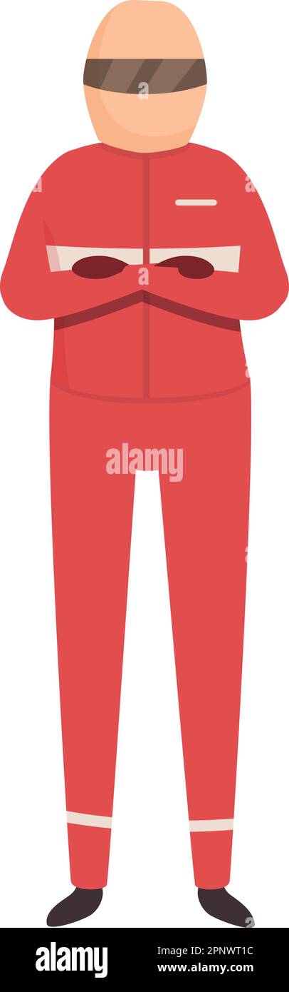 Racer with helmet icon cartoon vector. Race car. Team sport Stock ...