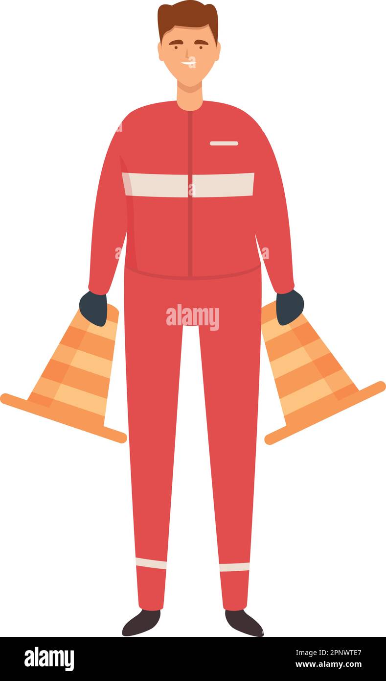 Racing driver man flag Stock Vector Images - Alamy