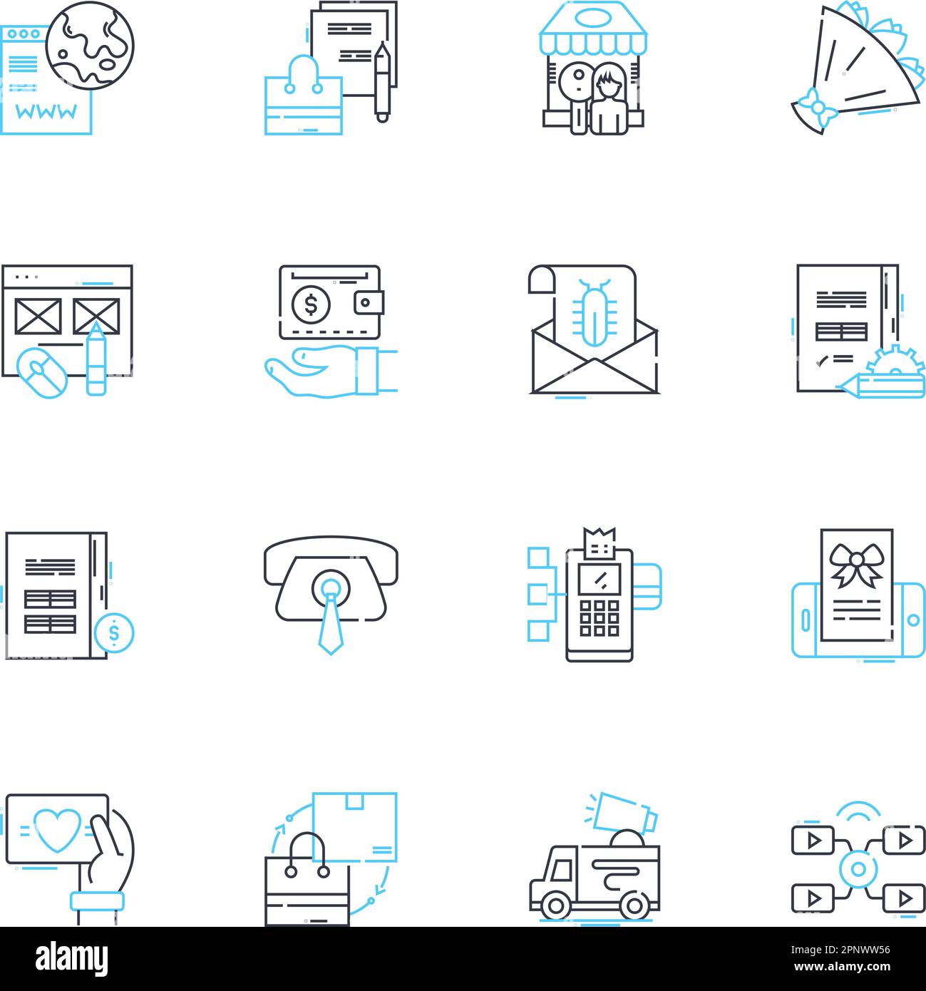 High fashion linear icons set. Couture, Glamorous, Runway, Designer ...