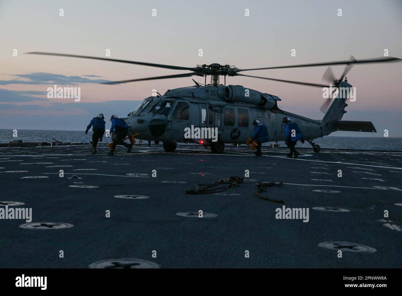 230415-N-ED646-4065- ATLANTIC OCEAN (April 15, 2023) Sailors aboard the ...