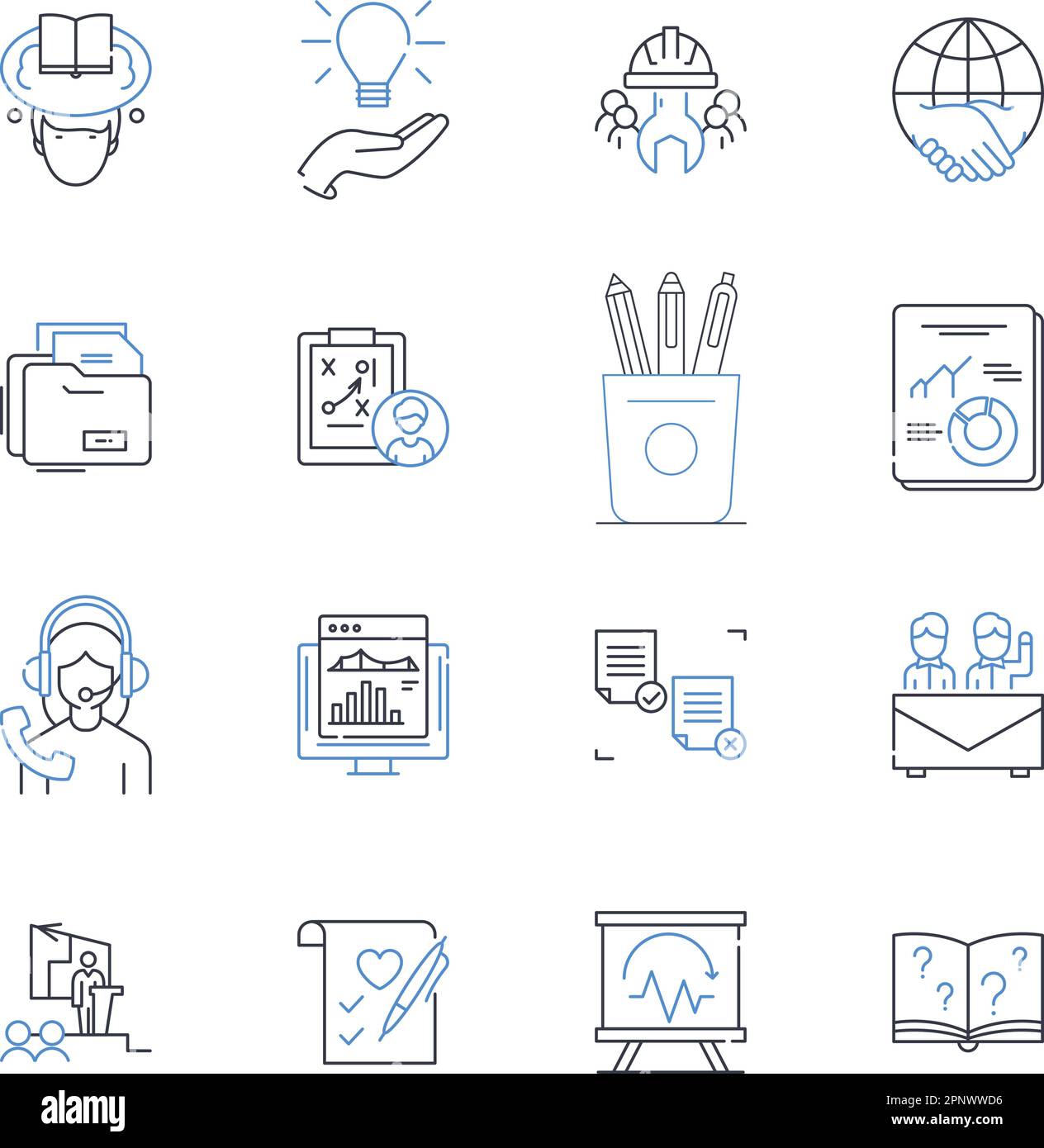 Product development line icons collection. Innovation, Ideation ... Product development line icons collection. Innovation, Ideation ...