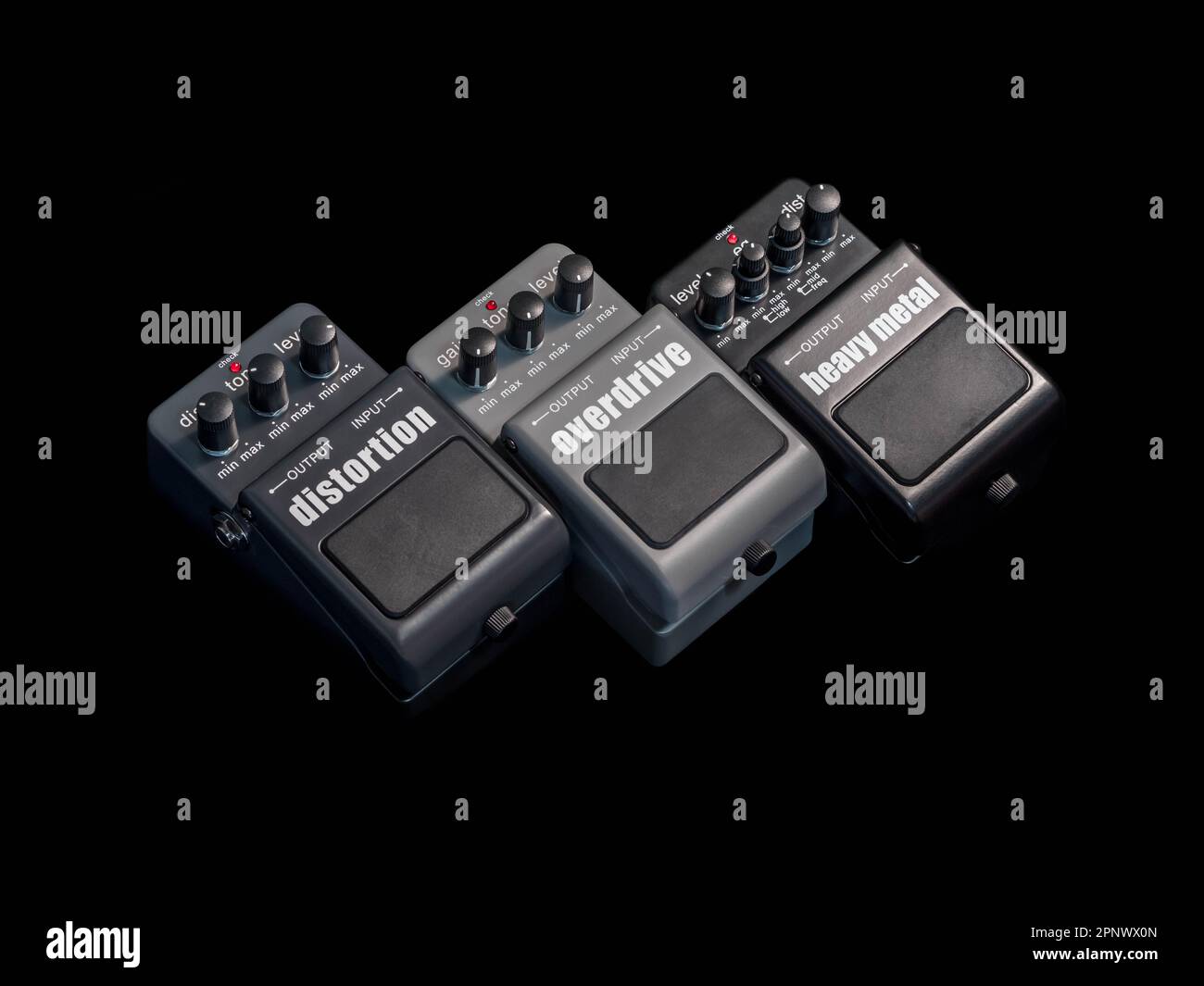 Effects Guitar Pedal Stock Photo - Alamy