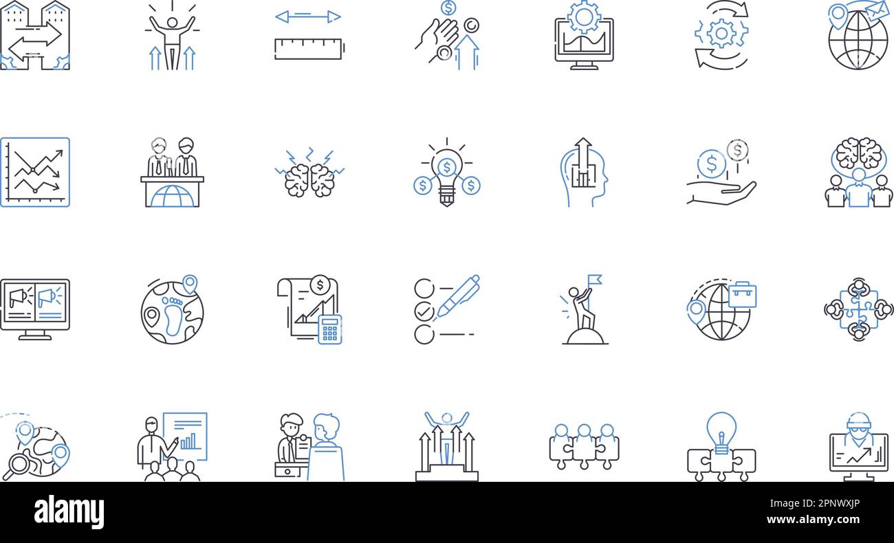 Revenue boost line icons collection. Growth, Efficiency, Profitability ... Revenue boost line icons collection. Growth, Efficiency, Profitability ...