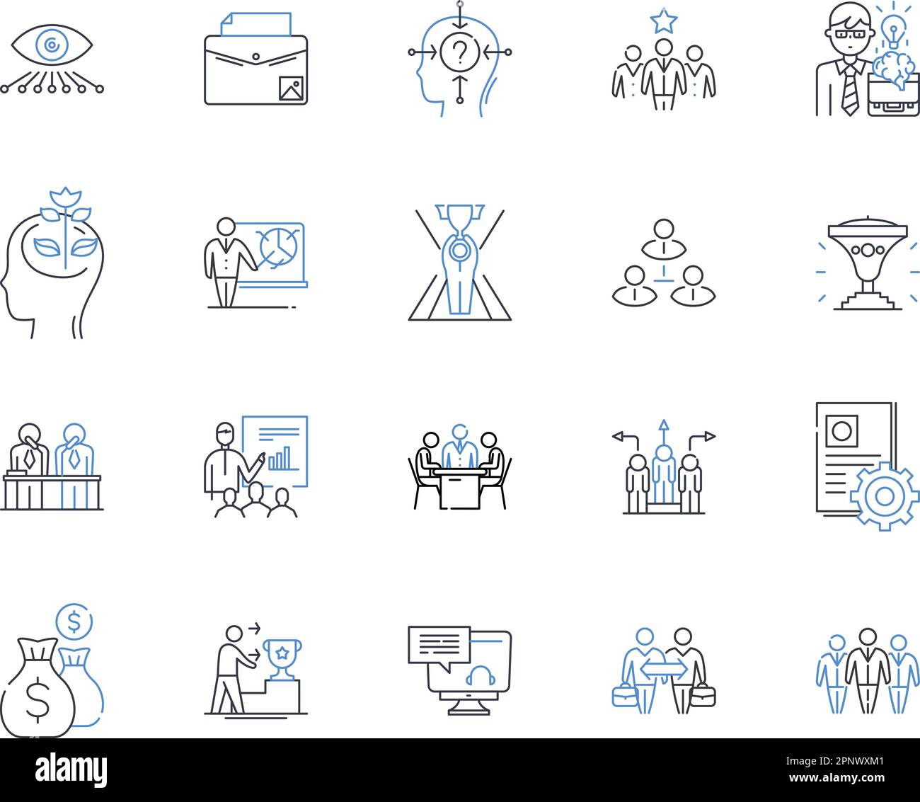 Shopper care line icons collection. Support, Service, Satisfaction ...