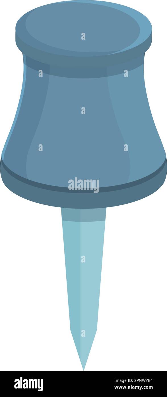 Note push pin icon cartoon vector. Paper board. Plastic tack Stock Vector Image & Art - Alamy