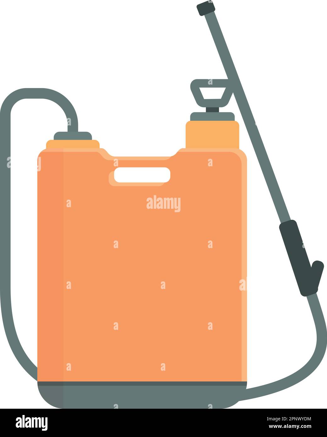 Agriculture sprayer icon cartoon vector. Garden spray. Chemical pump ...