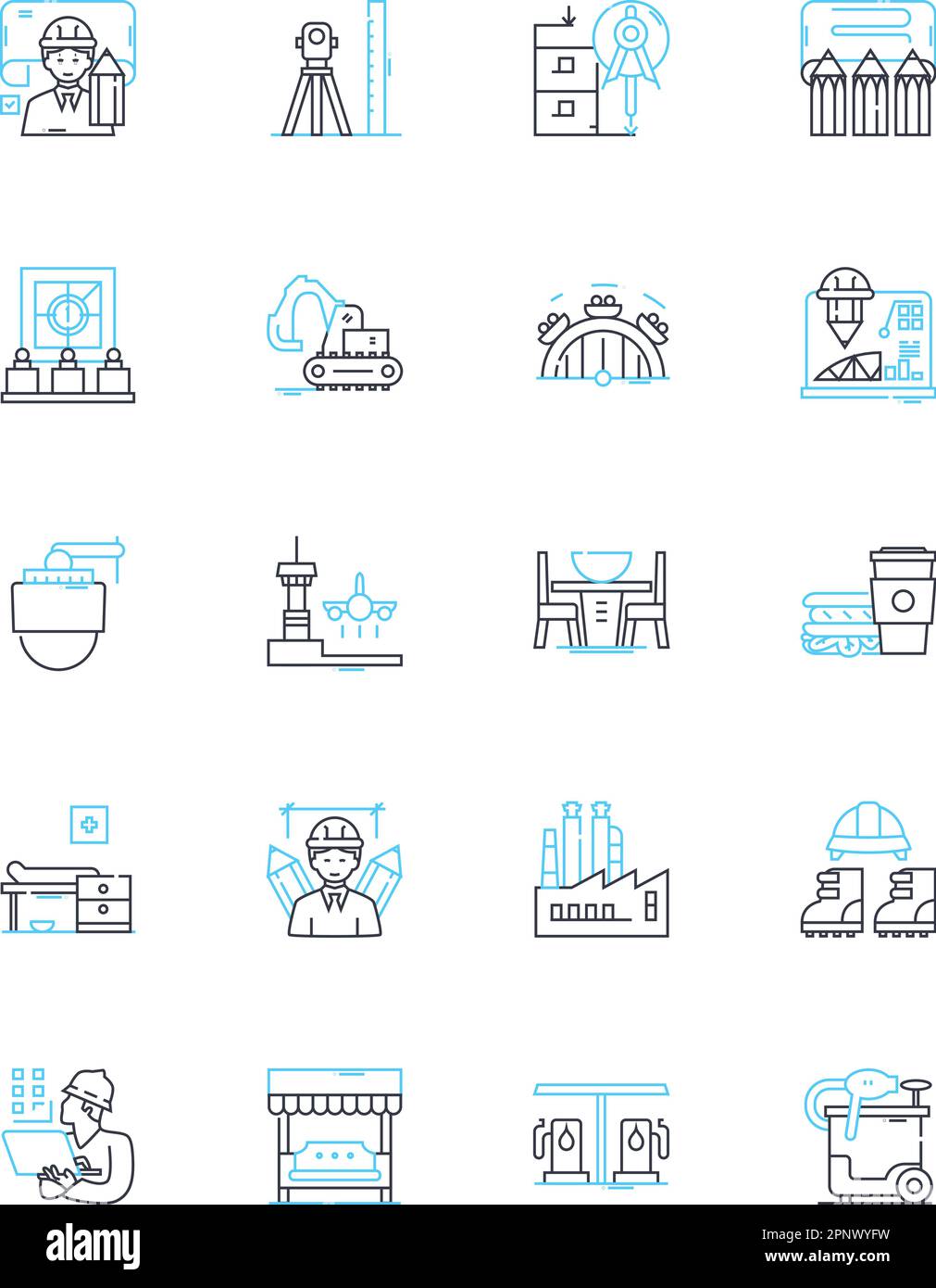 Urban high rise block Cut Out Stock Images & Pictures - Alamy