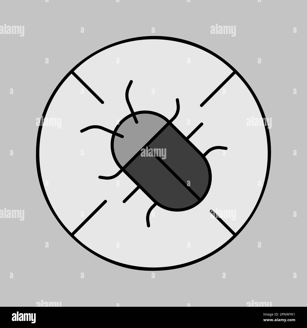 Garden pest protection Black and White Stock Photos & Images - Alamy