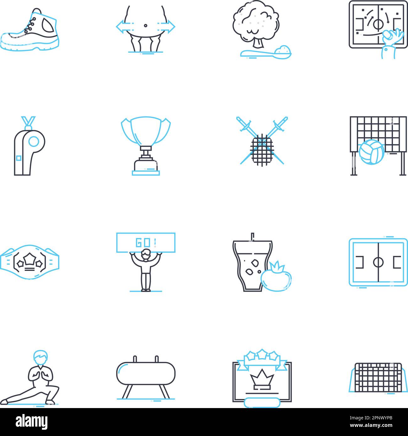 Caloric intake linear icons set. Nutrition, Metabolism, Calories ...