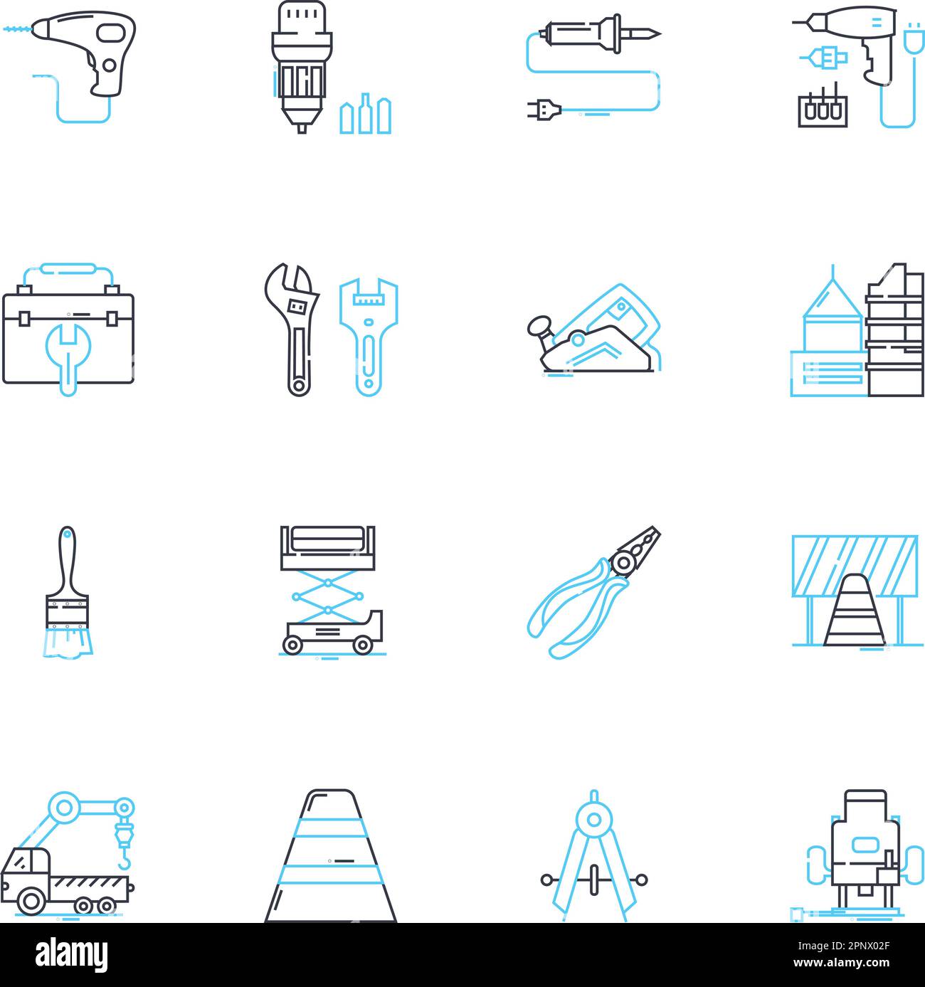 Medical field linear icons set. Diagnosis, Cure, Prevention, Therapy ...