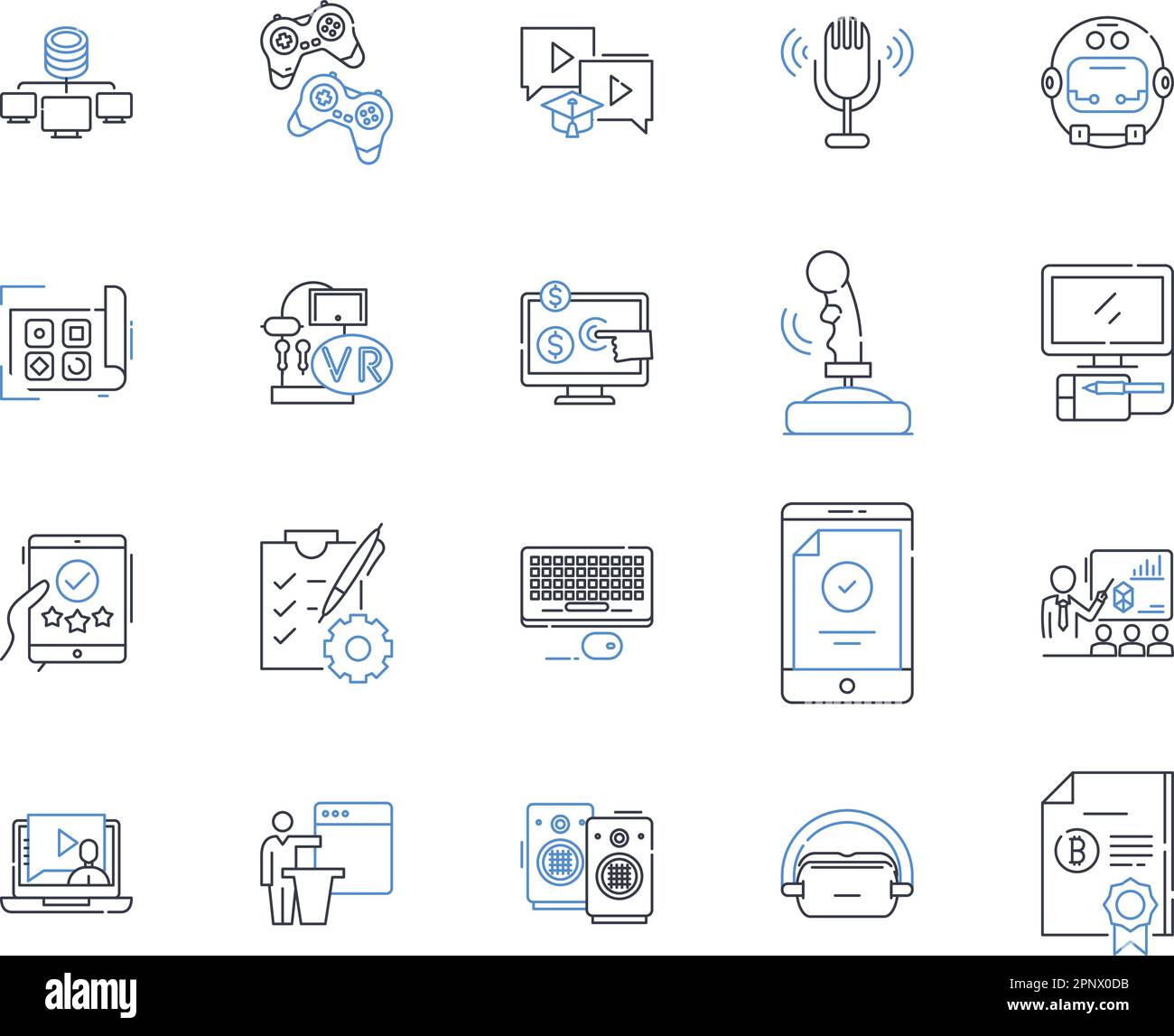 Machine production line icons collection. Automation, Assembly ... Machine production line icons collection. Automation, Assembly ...