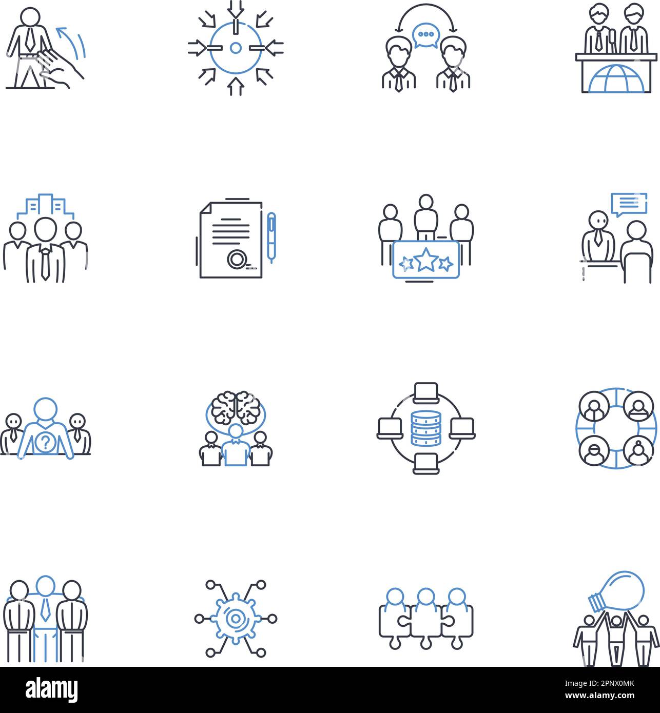 Brainstorming Line Icons Collection Creativity Innovation Ideas