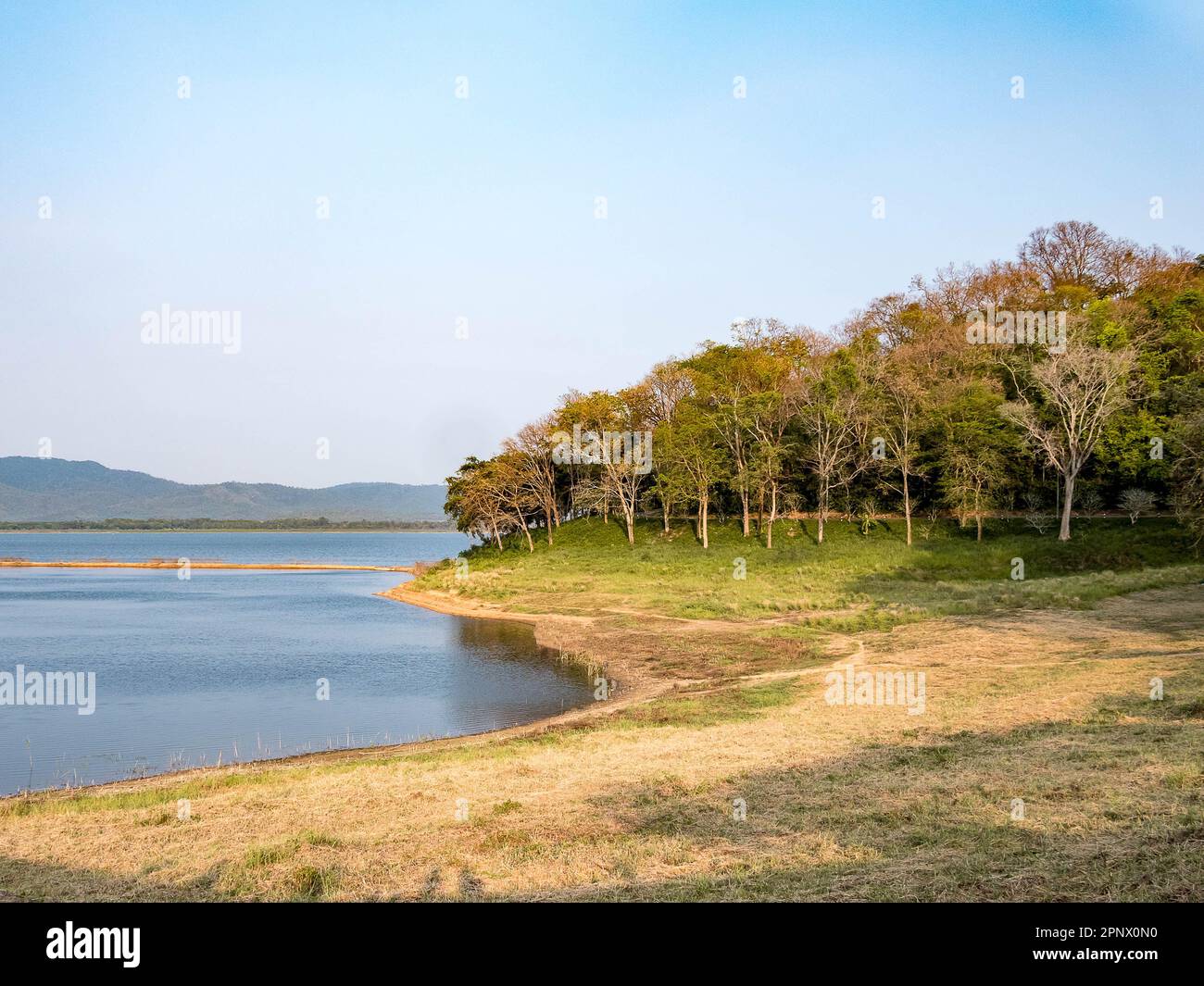 dry reservoir landscape Stock Photo - Alamy
