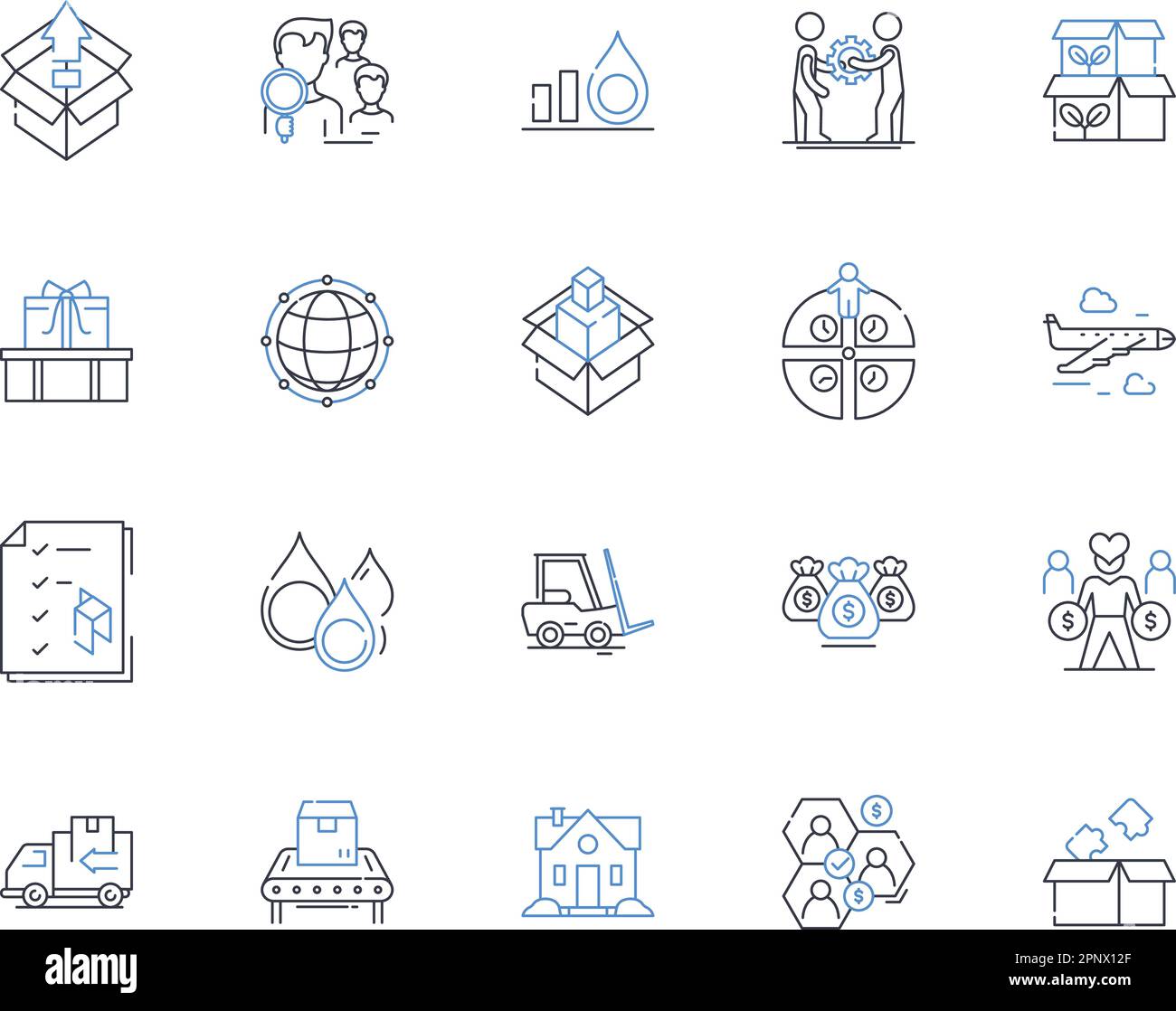 Containerized shipping Stock Vector Images - Alamy