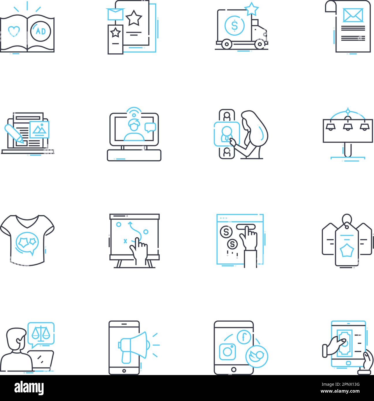 Idea Nurseries linear icons set. Incubator, Brainstorm, Fertile ...