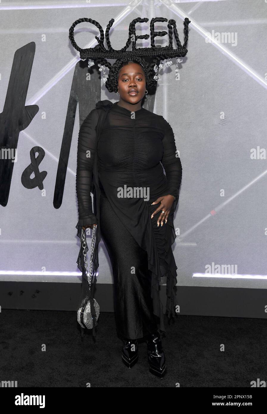 Achieng Agutu attends the Mugler H&M global launch event at the Park ...