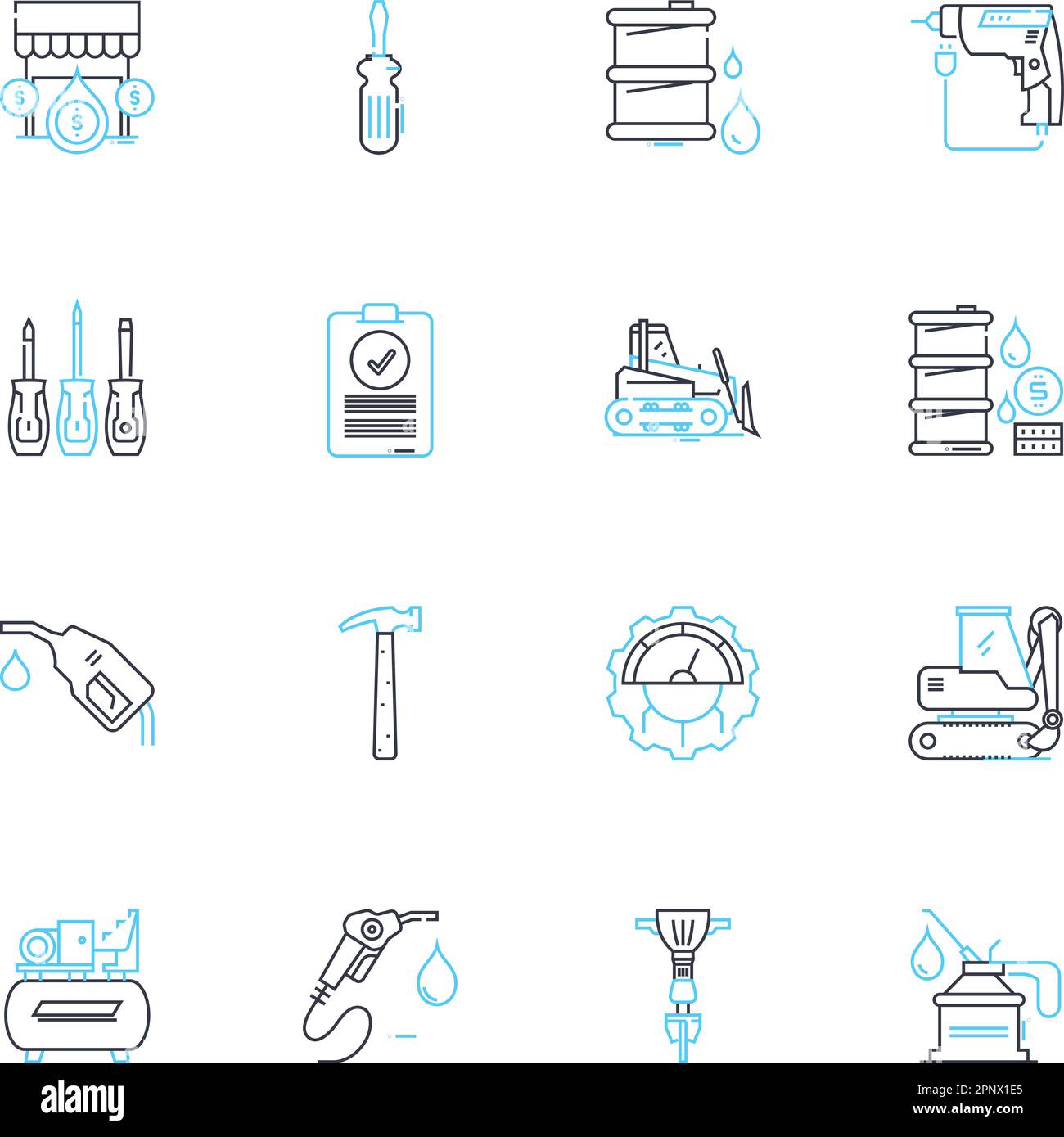 Intelligent design linear icons set. Creationism, Evolution, Science ...
