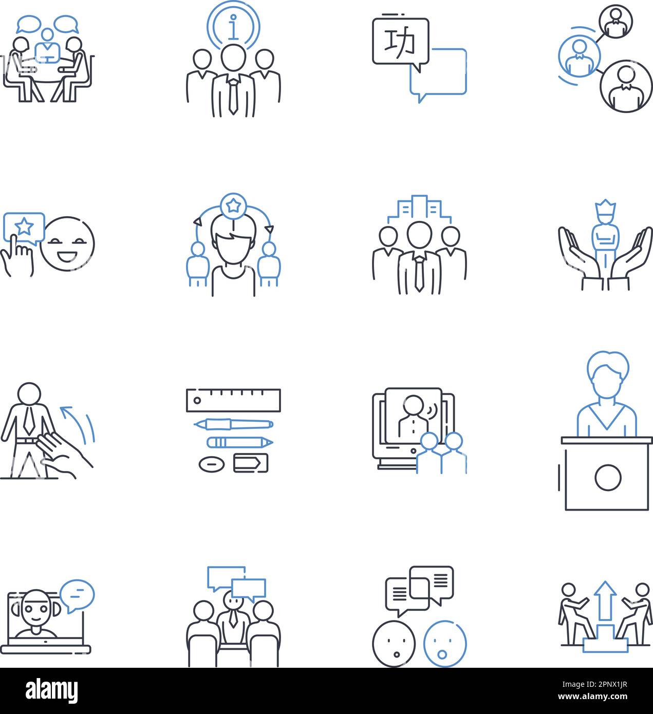 Enrichment exercise line icons collection. Mindfulness, Creativity ... Enrichment exercise line icons collection. Mindfulness, Creativity ...
