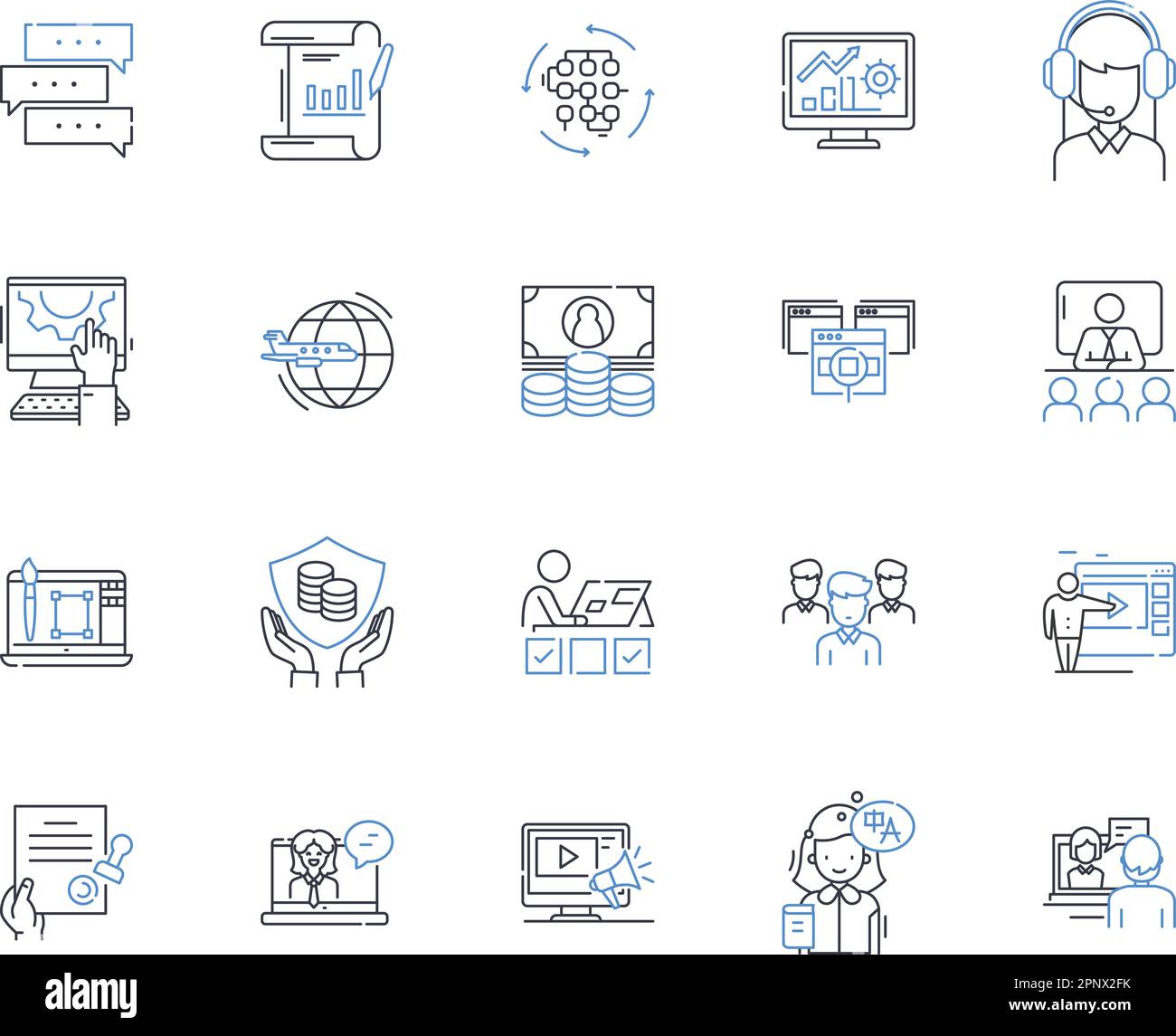 Firm procedure line icons collection. Compliance, Governance, Process ... Firm procedure line icons collection. Compliance, Governance, Process ...