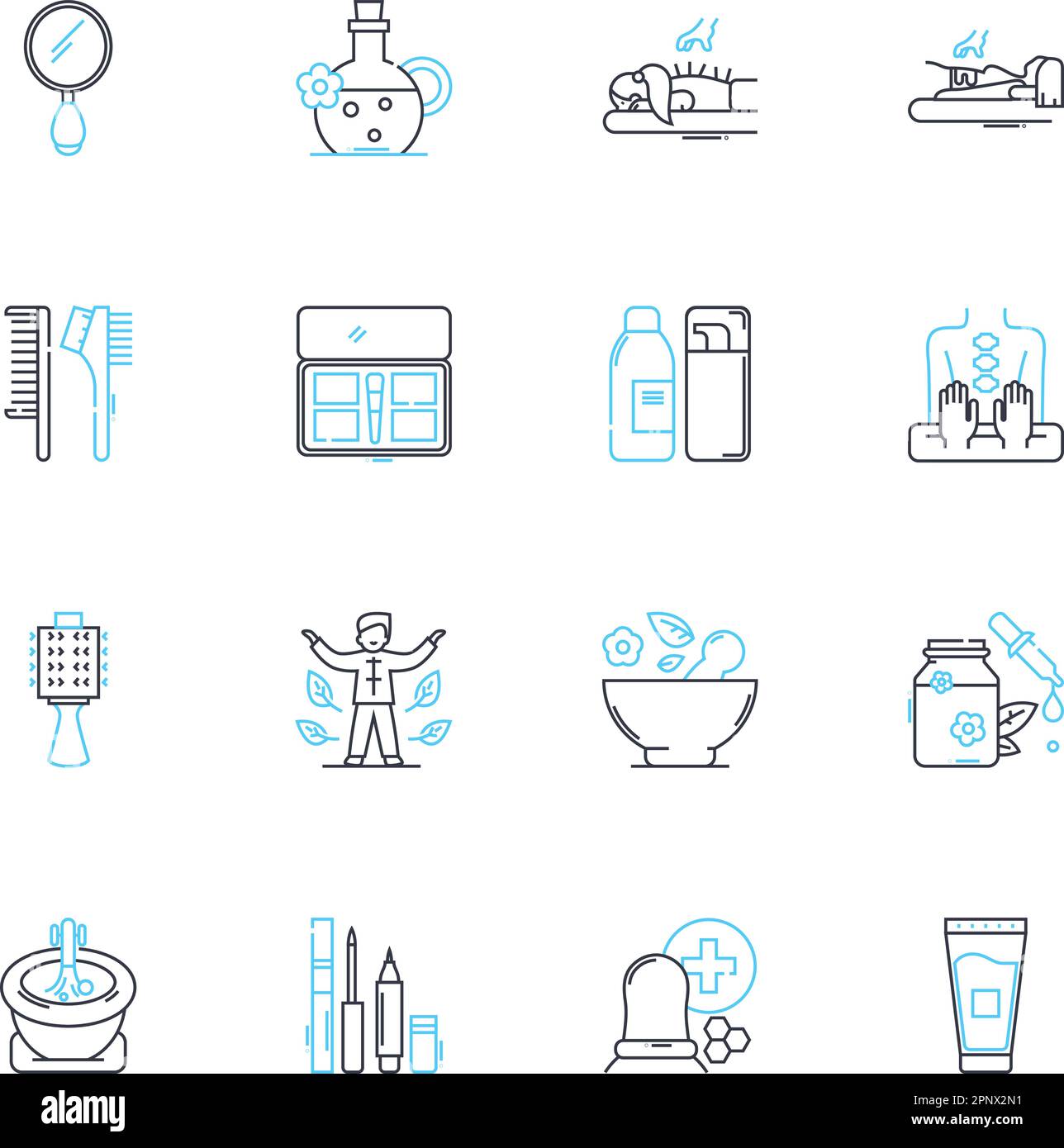 Graceful linear icons set. Elegance, Poise, Fluidity, Delicate, Subtle ...