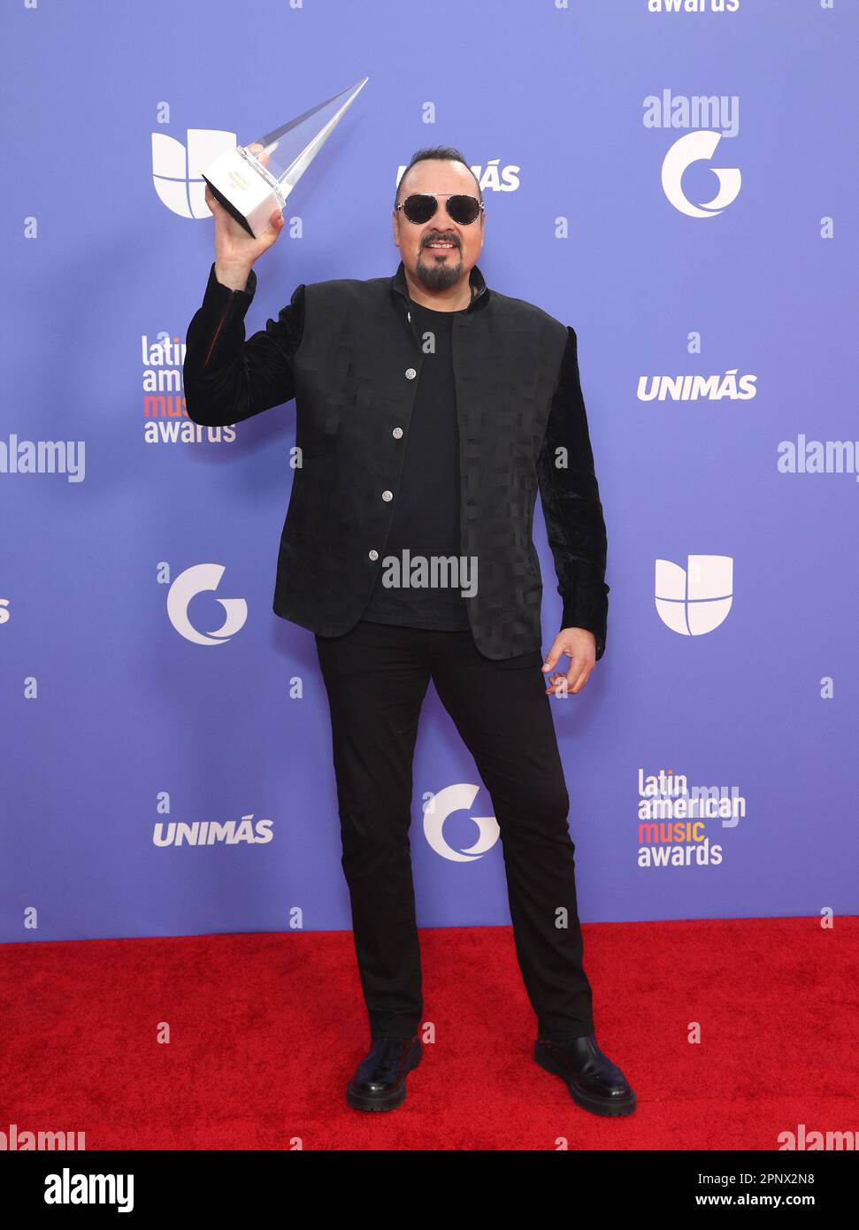 Las Vegas, United States. 20th Apr, 2023. Pepe Aguilar, winner of the ...