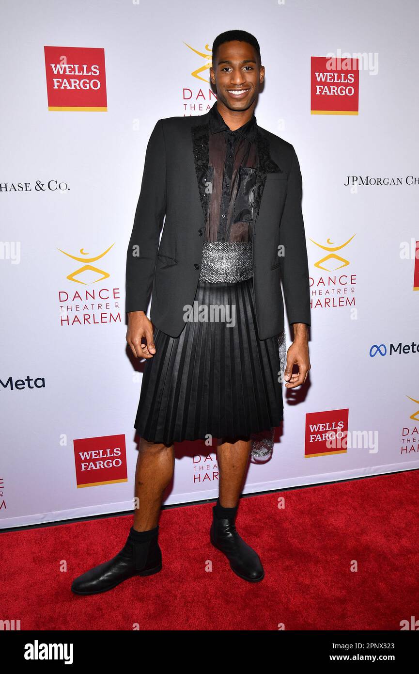 New York, USA. 20th Apr, 2023. Derek Brockington attends the Dance ...