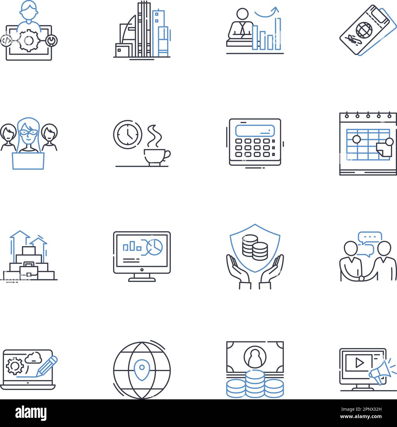 Company scheme line icons collection. Incentive, Benefit, Compensation ... Company scheme line icons collection. Incentive, Benefit, Compensation ...
