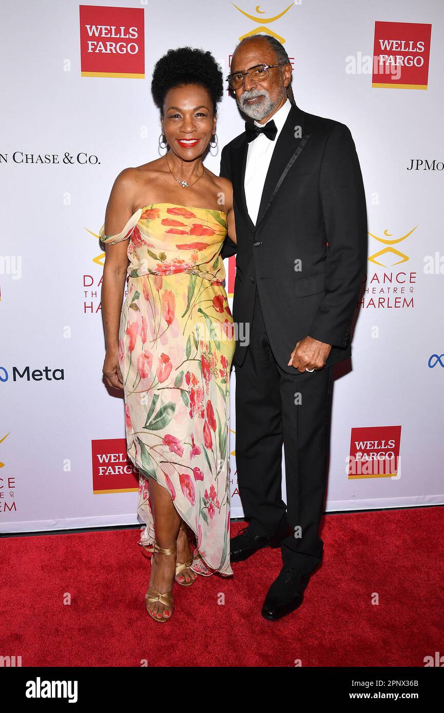 New York, USA. 20th Apr, 2023. (L-R) Sharon Madison and Michael ...