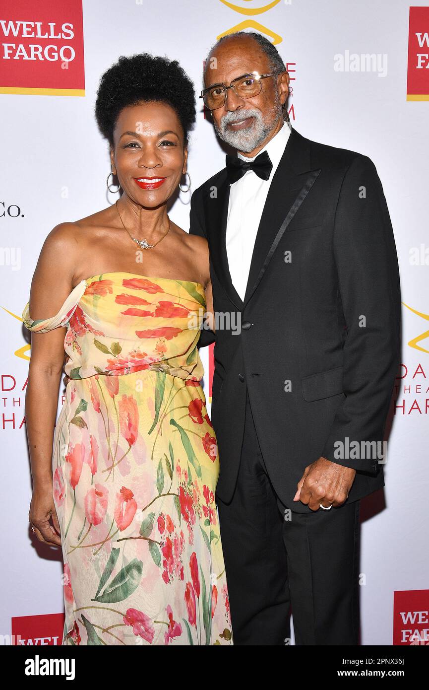New York, USA. 20th Apr, 2023. (L-R) Sharon Madison and Michael ...