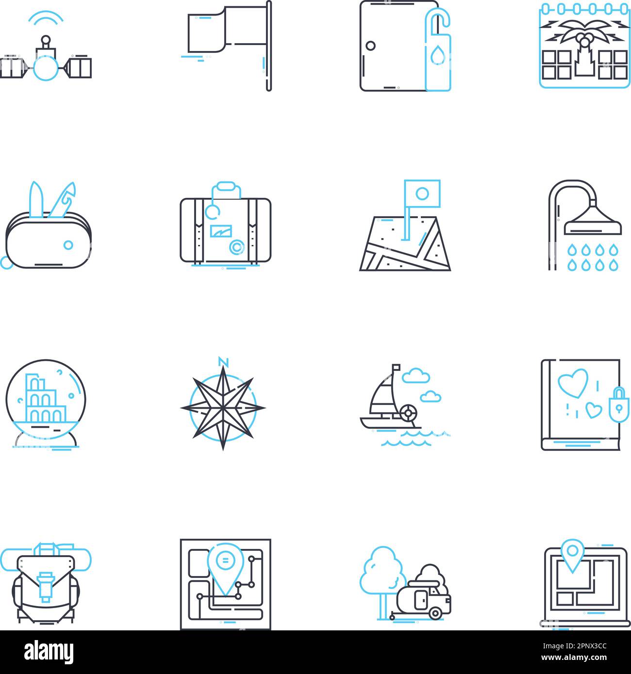 Gps surveying Stock Vector Images - Alamy