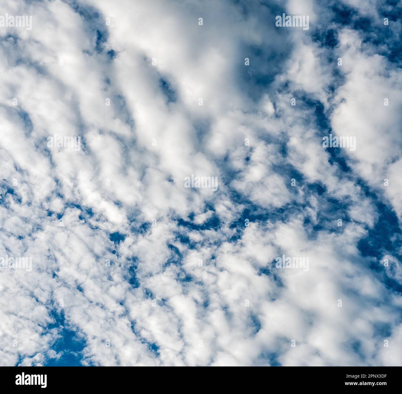 Blue sky with clouds , look like from outer space Stock Photo - Alamy