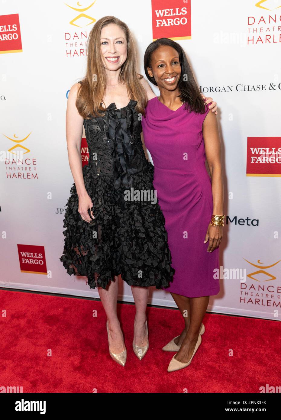 Chelsea Clinton and Sarah Lewis attend Dance Theatre of Harlem Vision ...