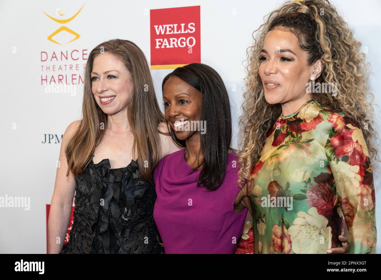 Chelsea Clinton, Sarah Lewis and Sunny Hostin attend Dance Theatre of ...
