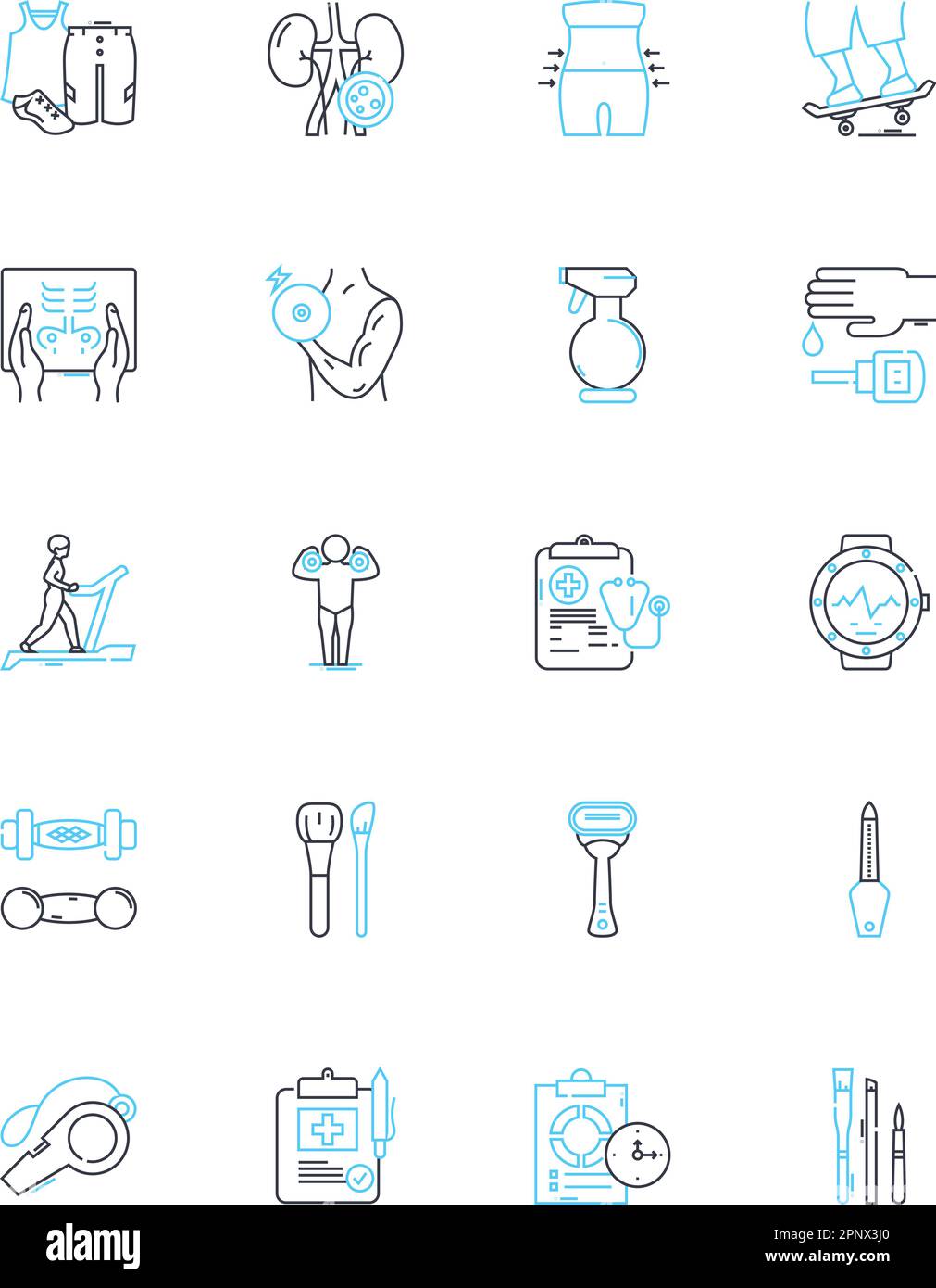 Charm linear icons set. Attractive, Alluring, Enchanting, Fascinating ...