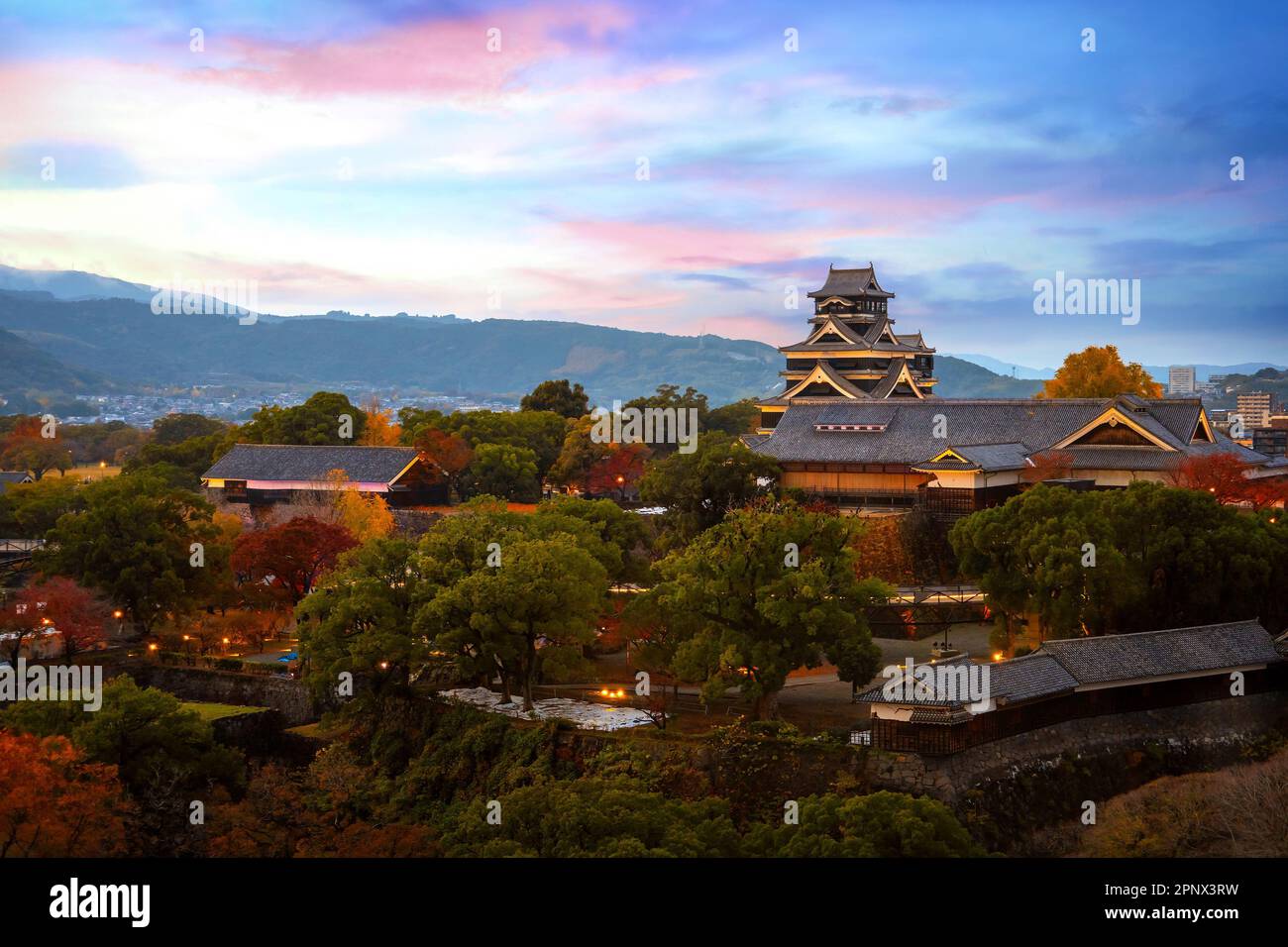 Kumamoto, Japan - Nov 23 2022: Kumamoto Castle's history dates to 1467 ...