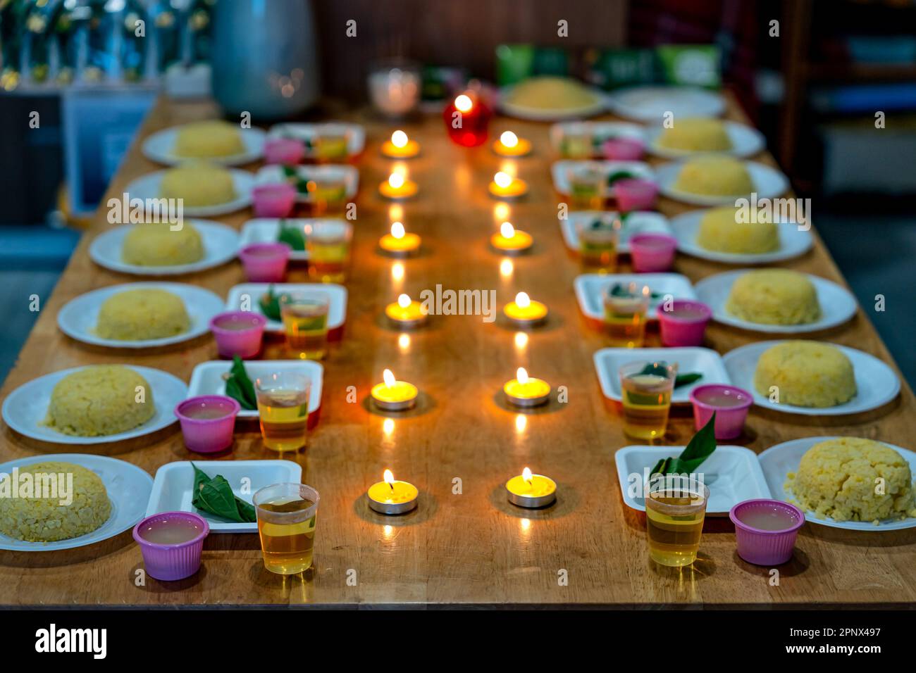 A full-month celebration for newborn baby is held at home as Vietnamese ...