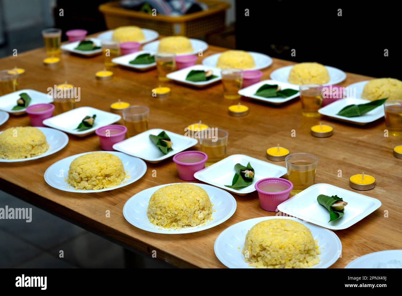 A full-month celebration for newborn baby is held at home as Vietnamese ...