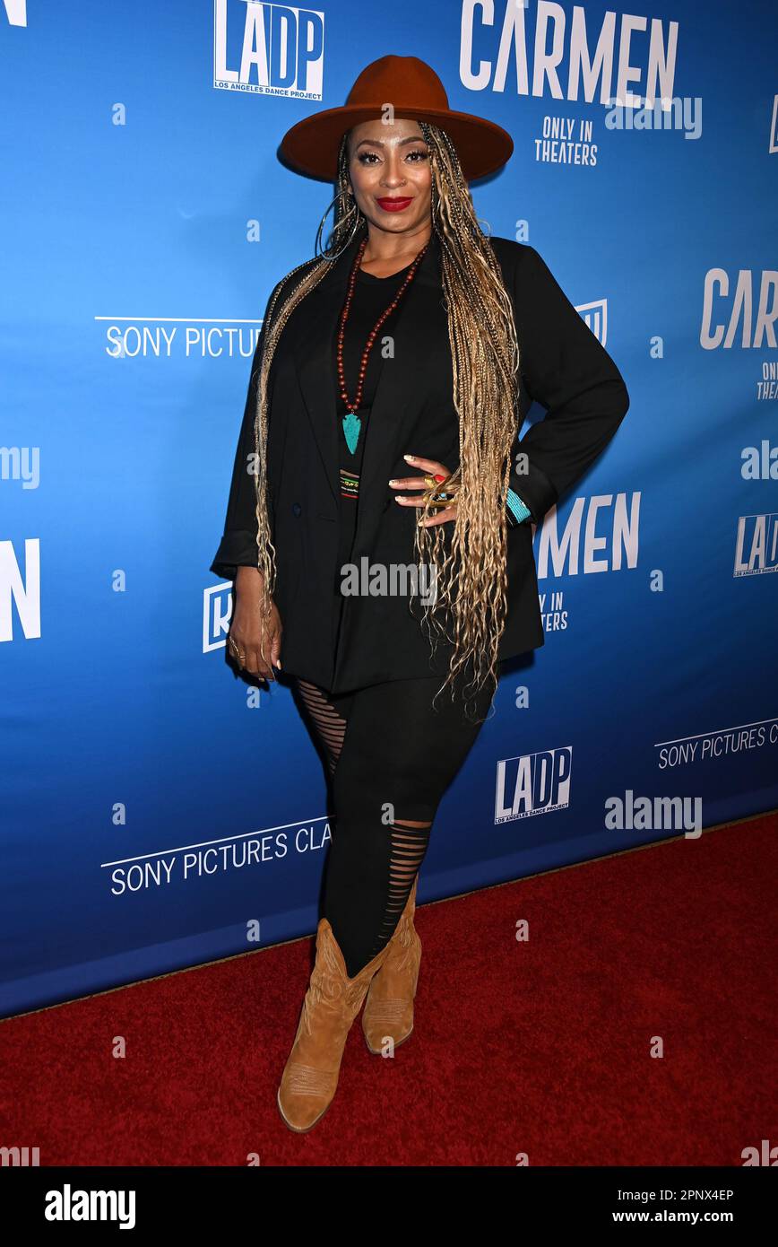 Hollywood, USA. 20th Apr, 2023. Taura Stinson arriving at the Los ...