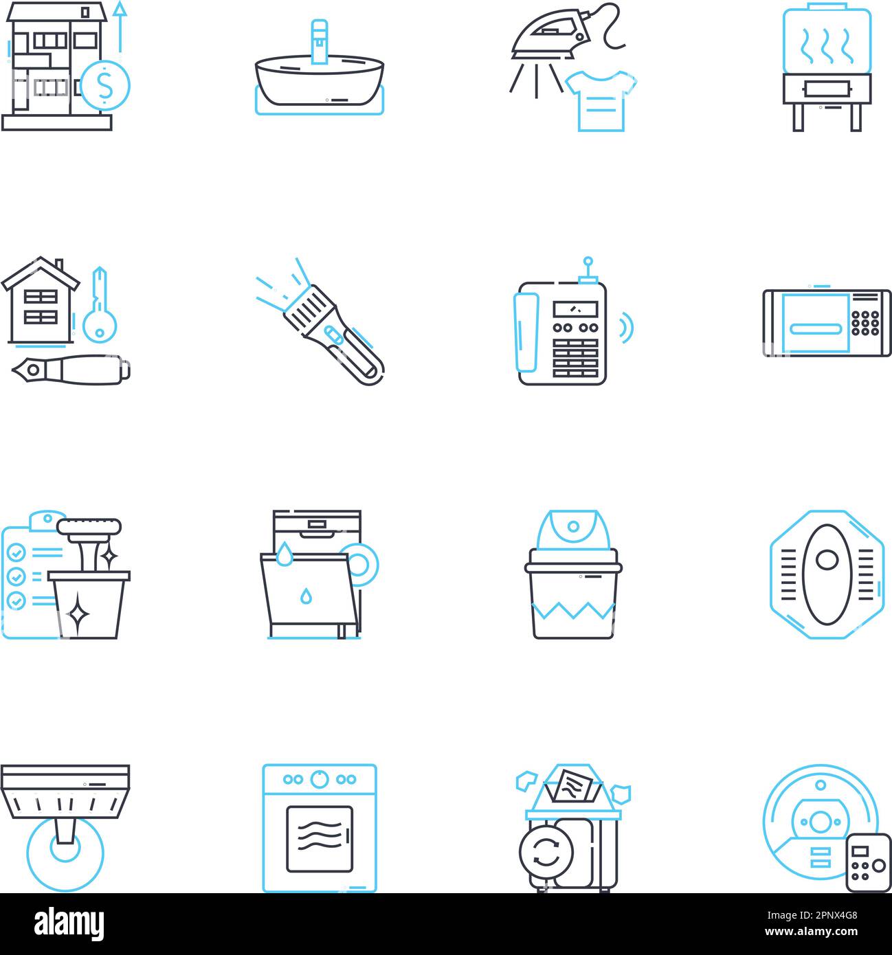 Kindness linear icons set. Empathy, Compassion, Generosity, Benevolence ...