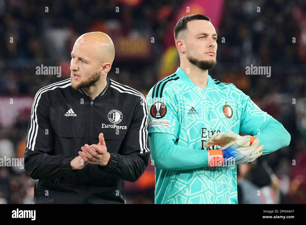 Gernot trauner and feyenoord justin bijlow hi-res stock photography and images - Alamy