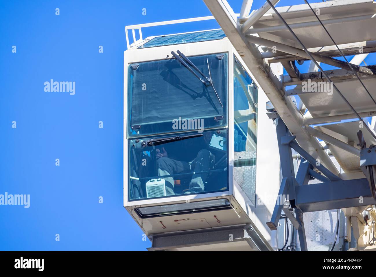 Crane cab hi-res stock photography and images - Alamy