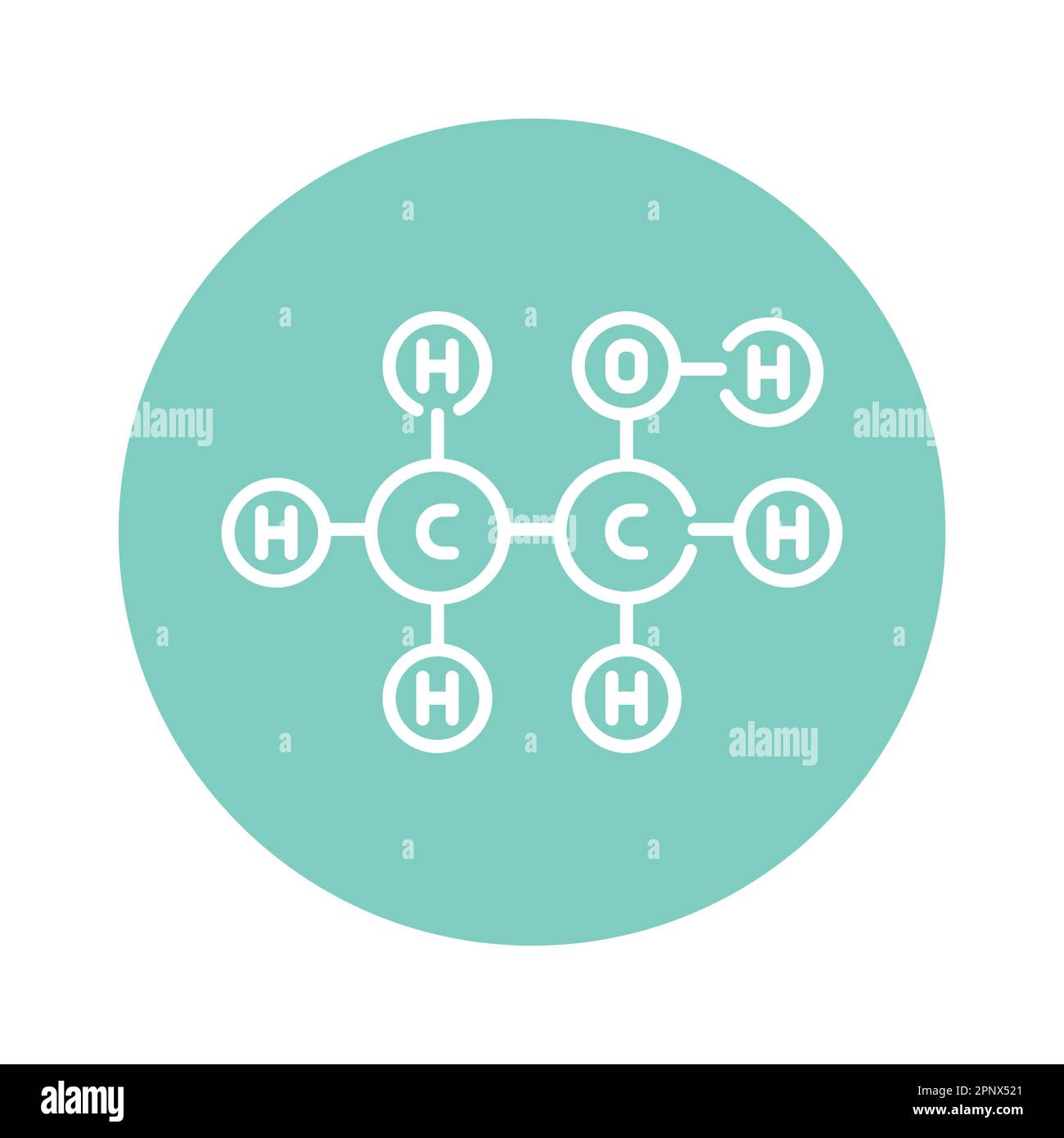 Ethanol symbol Stock Vector Images - Alamy