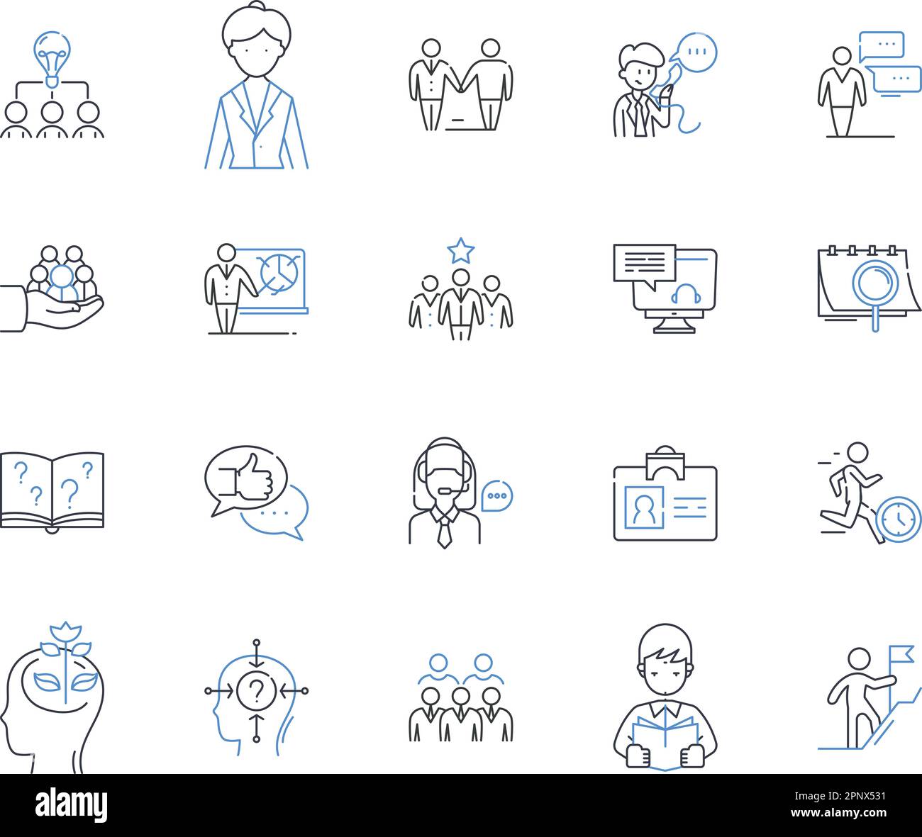 Innovation skills line icons collection. Creativity, Ingenuity ...