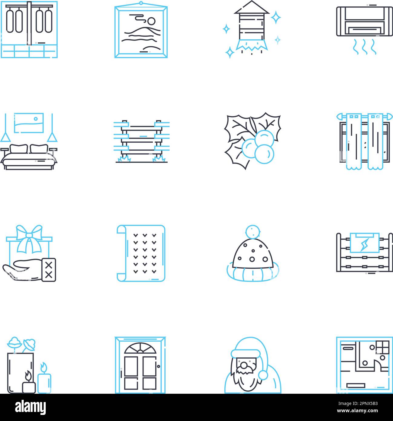 Book cellar linear icons set. Literature, Novels, Fiction, Nonfiction ...