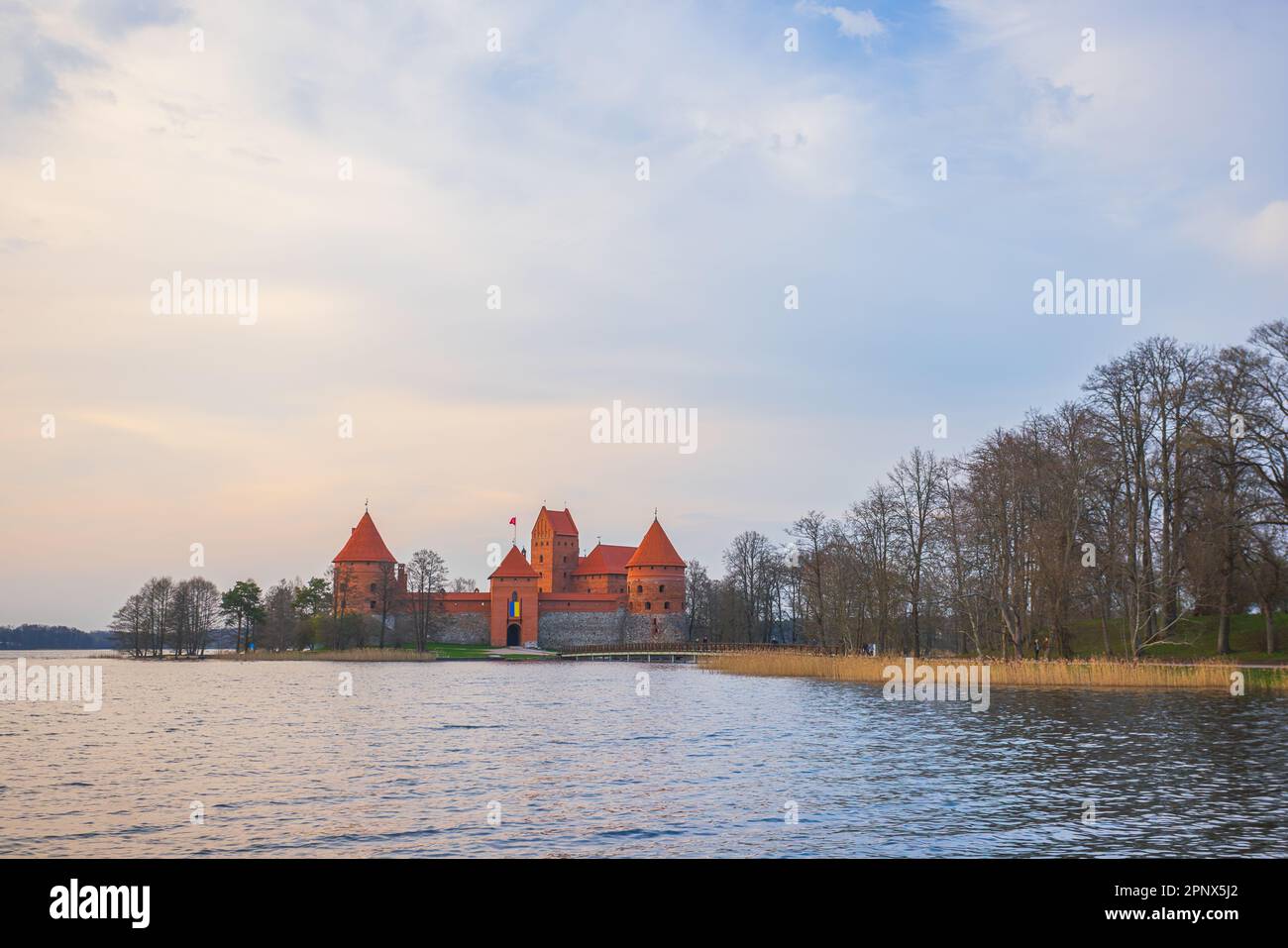 Entrance trakai island castle hi-res stock photography and images - Alamy