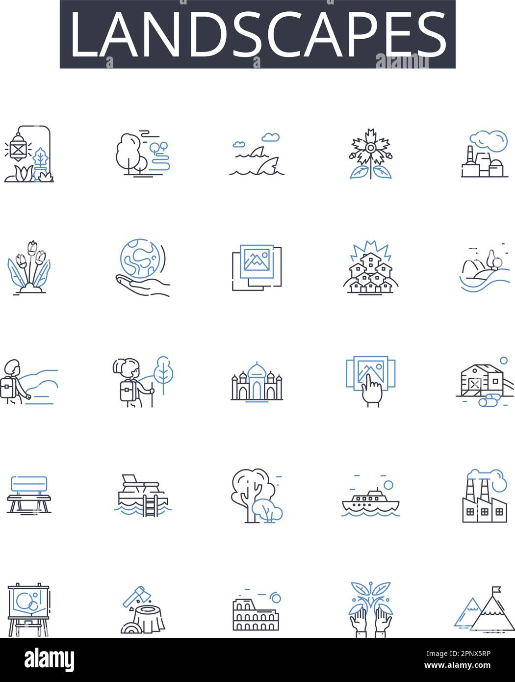 Picturesque coastal landscapes Cut Out Stock Images & Pictures - Alamy