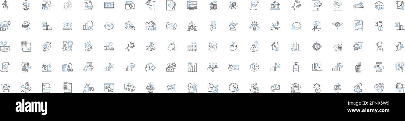 Marketing line icons collection. Advertising, Branding, Campaign ...